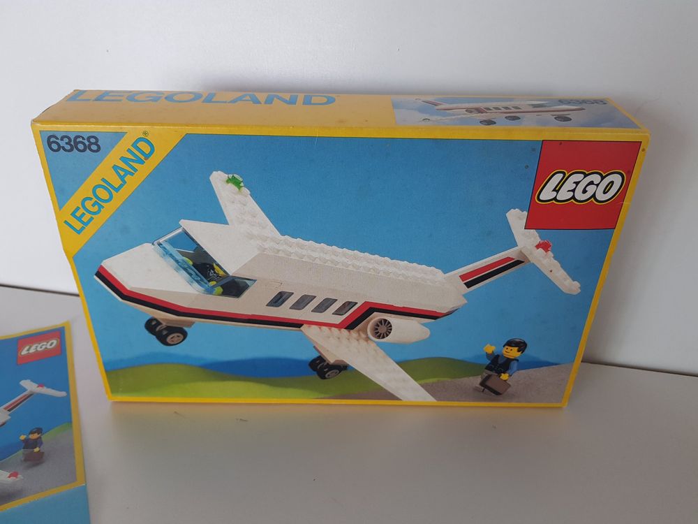 Lego 6368 Jet Airliner Flugzeug mit Original Verpackung 1985 (Gebraucht ...