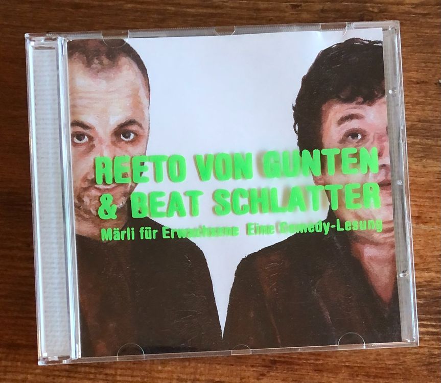 Reeto Von Gunten & Beat Schlatter – Märli Für Erwachsene CD (Gebraucht ...