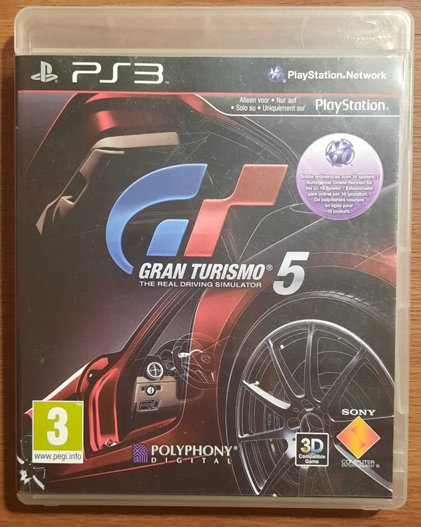 ''Gran Turismo 5'' für PlayStation 3 (Gebraucht) in Bubendorf für CHF 2 ...