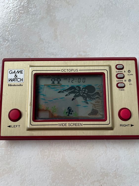 Nintendo Game & Watch Octopus 1981 | Kaufen auf Ricardo