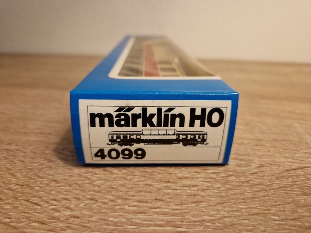Märklin 4099 Panoramawagen 1.Kl DB H0 OVP NEU (Neu und originalverpackt ...