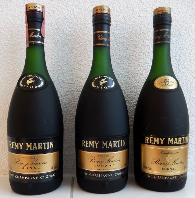 3Fl. Remy Martin Cognac alt Kellerfund | Kaufen auf Ricardo