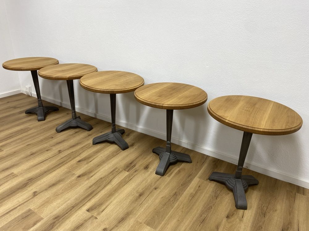 Bistrotischli Eiche massiv (Gebraucht) in Basel für CHF 680 – nur Abholung auf Ricardo kaufen