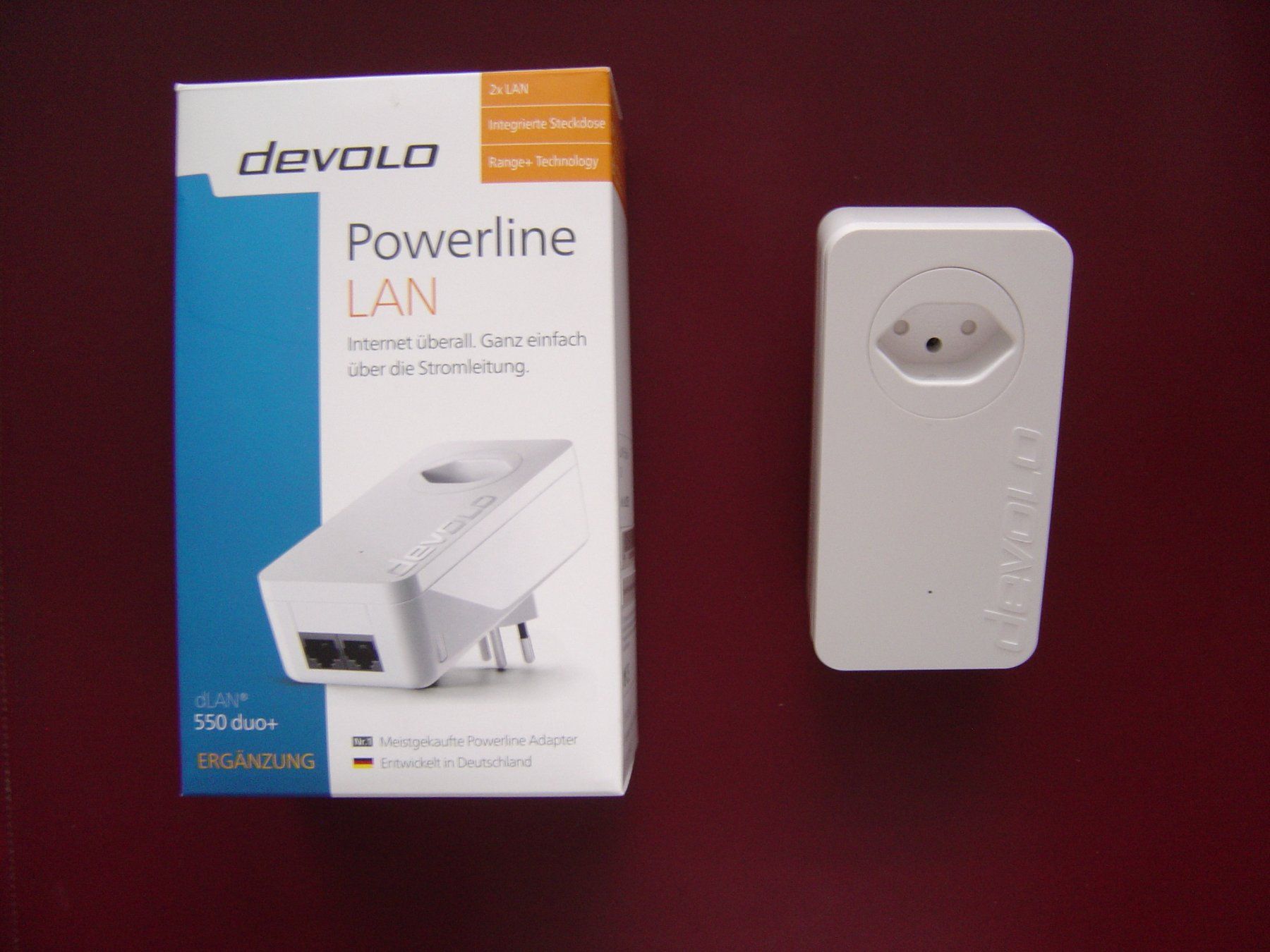 devolo Powerline LAN 550 duo+ (Neu und originalverpackt) in Praz-Vully ...