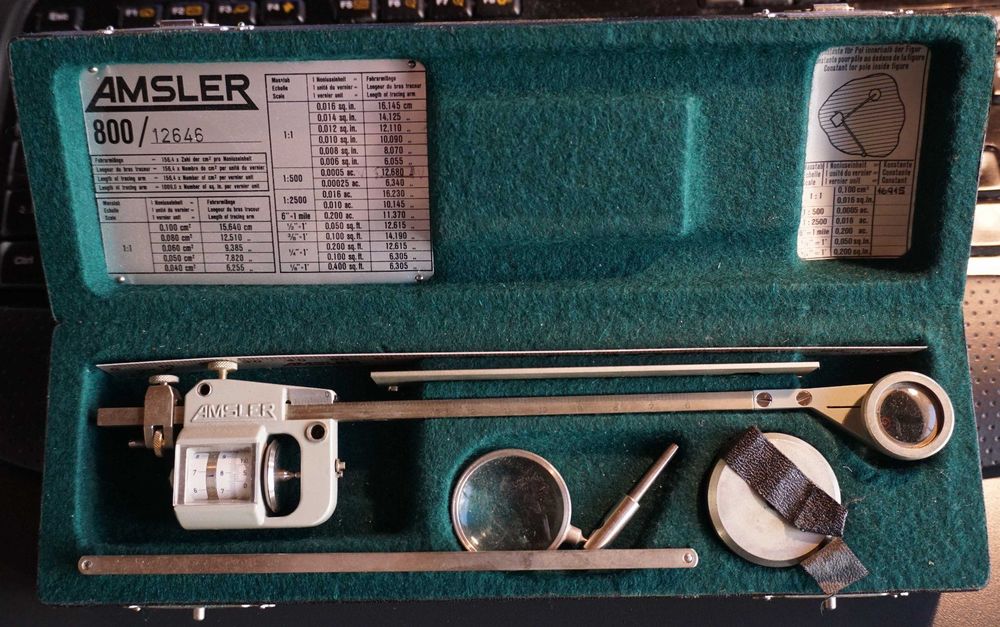 Amsler Polar Planimeter 800 (Gebraucht) in Hallau für CHF 100 – mit ...