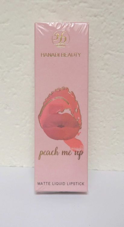Hanadi Beauty - Neuer flüssiger Lippenstift - Peach me up (Neu und ...
