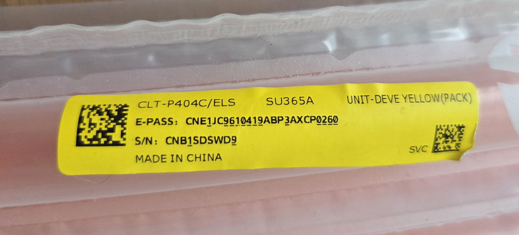 HP CLT-P404C Yellow Laser Toner, Original! (Neu und originalverpackt ...