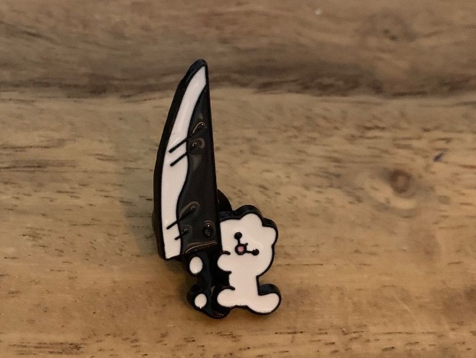 Pin 🐱 🔪 Motiv Killer Kitty / Katze 🐱🔪 (Neu (gemäss Beschreibung)) in ...