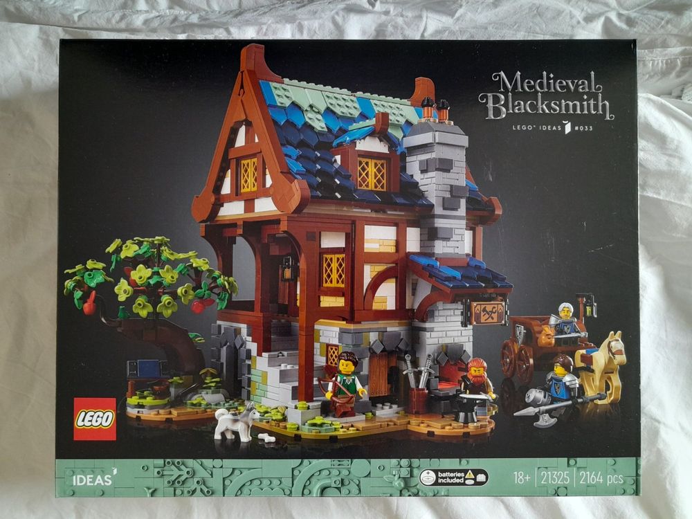 Lego 21325 Castle Kingdoms Ideas Medieval Blacksmith (Neu und ...