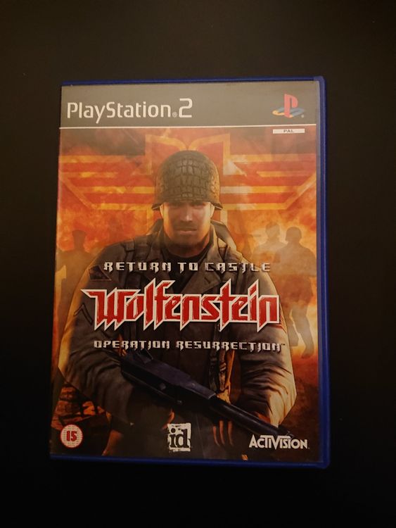 Playstation 2 PS2 Wolfenstein Operation Resurrecion Englisch (Gebraucht ...