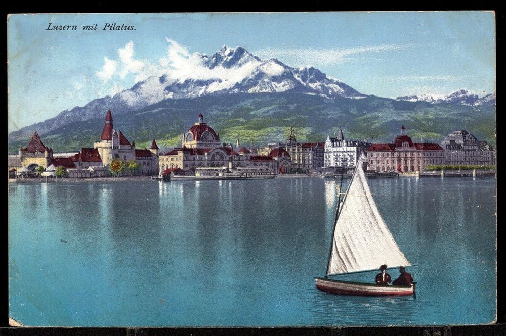 Luzern mit Pilatus AMBULANT 22.II.13 - 122 + LUZERN | Kaufen auf Ricardo