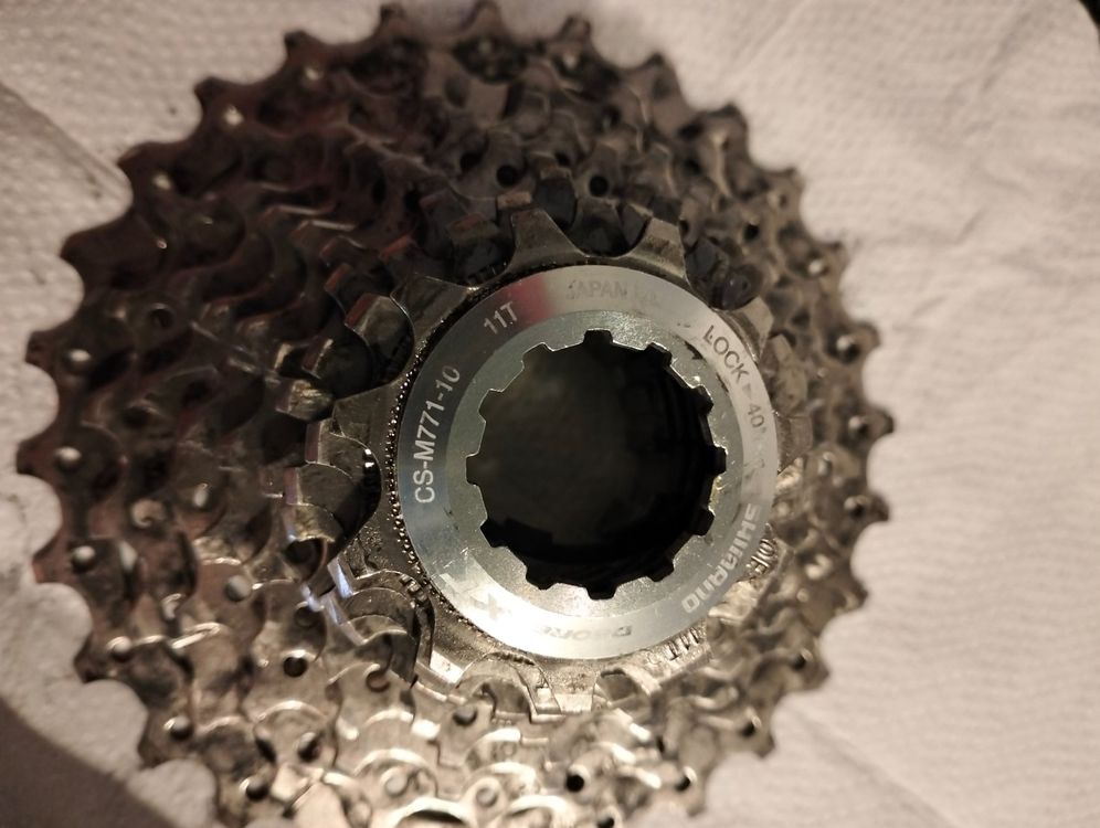 Shimano Kassette Deore XT CS-M771 10-fach 11-28 (Gebraucht) in Uster ...