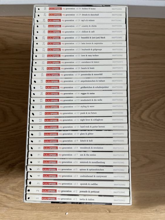 My Generation - Kulturspiegel 30 CDs Box 1949-2009 (Gebraucht) in ...