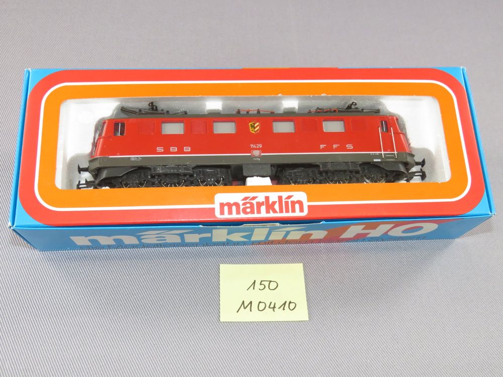 Märklin HO 3332 AC SBB Ae6/6 rot 11429 (150)(M0410) (Neu (gemäss ...
