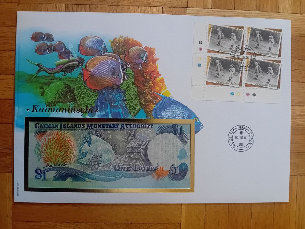 Banknotenbrief Kaimaninseln (Neu (gemäss Beschreibung)) in Muralto für CHF 4.95 – mit Lieferung ...