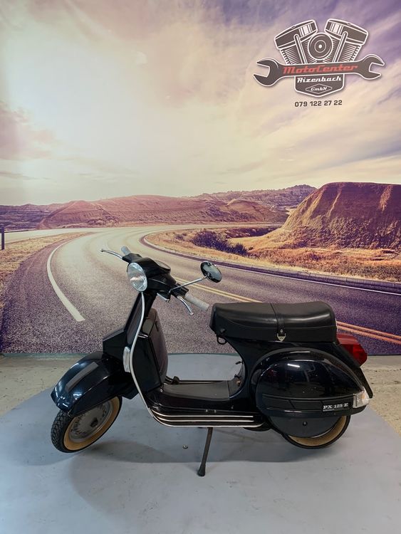 Piaggio Vespa PX 125 4 Gang mit MFK ab 1.00 (Gebraucht) in Bösingen für CHF 2202 – nur Abholung ...