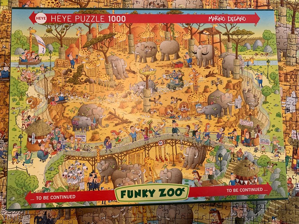 Vollständiges Funky Zoo Puzzle: African Habitat | Kaufen auf Ricardo