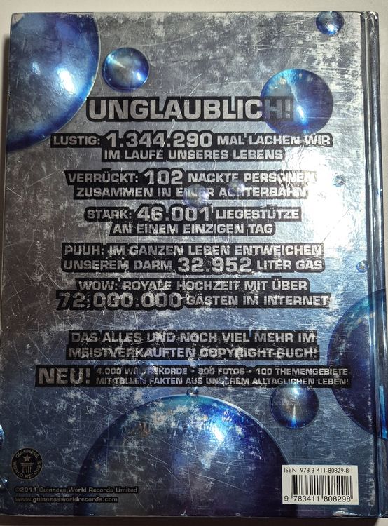 Guinness World Records 2012 - Coole Rekorde der Welt! (Gebraucht) in ...