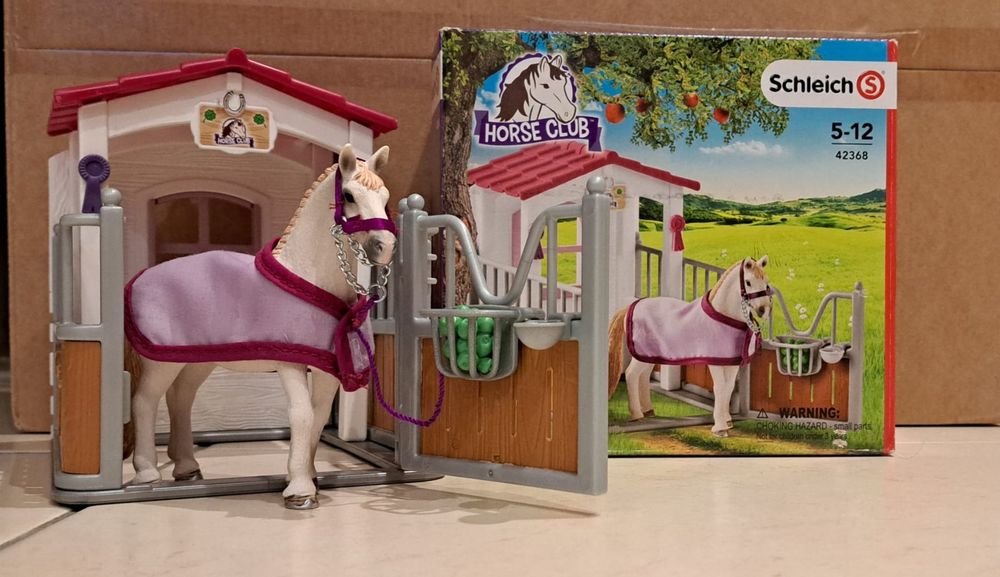 Schleich Horse Club Pferdebox mit Pferd | Kaufen auf Ricardo