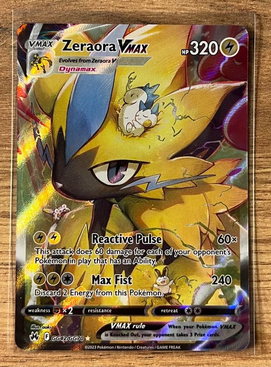 Zerarora VMAX GG42/70 Pokemon Crown Zenith | Kaufen auf Ricardo