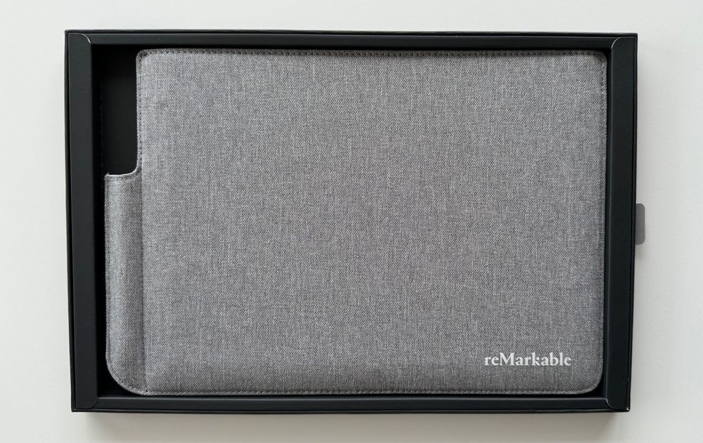 reMarkable 2 - Folio Polymer weave - Gray (Neu (gemäss Beschreibung ...