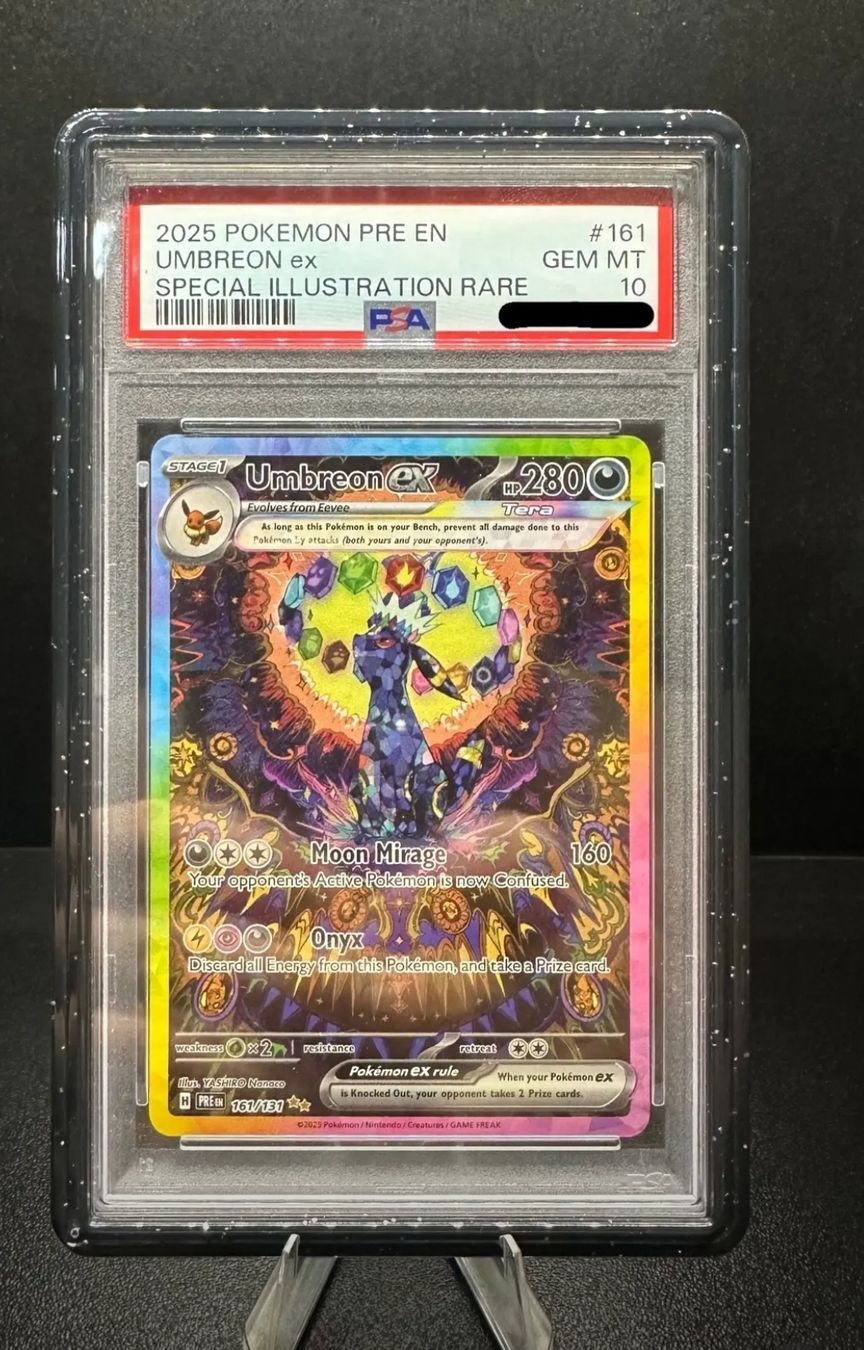 Umbreon ex - Seltene Illustration - PSA 10 - (Neu und originalverpackt ...