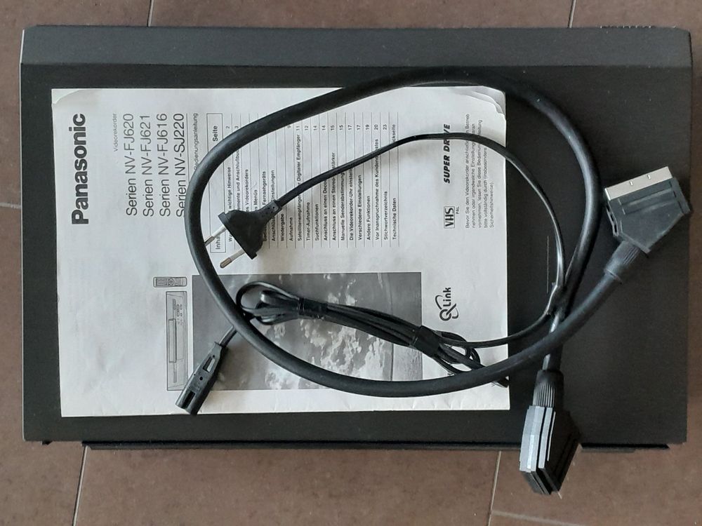 Videorekorder VHS Superdrive Panasonic nv-fj621 (Gebraucht) in Grächen ...
