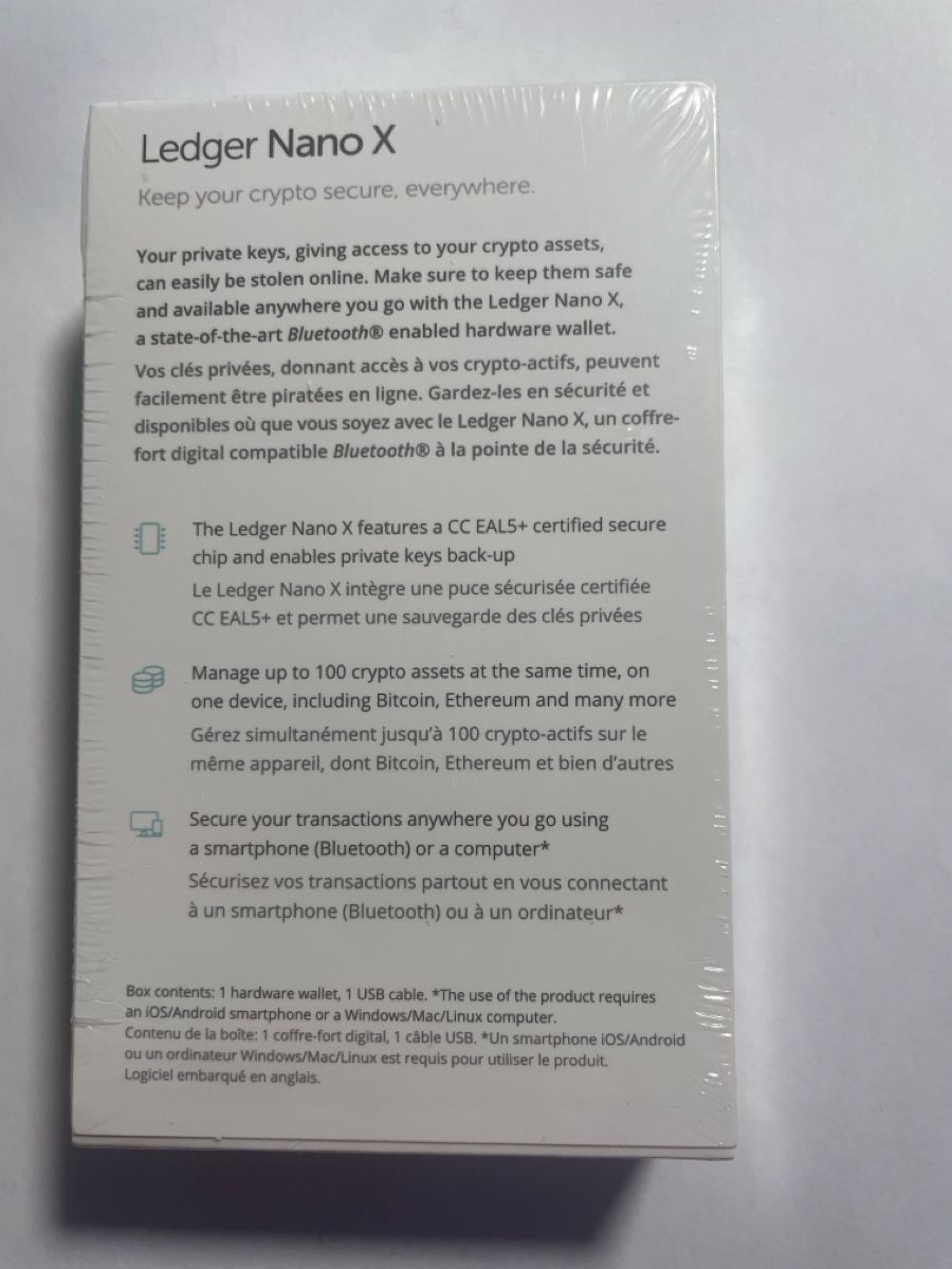 Ledger Nano X Limited Edition - Neu & Versiegelt! (Neu (gemäss ...
