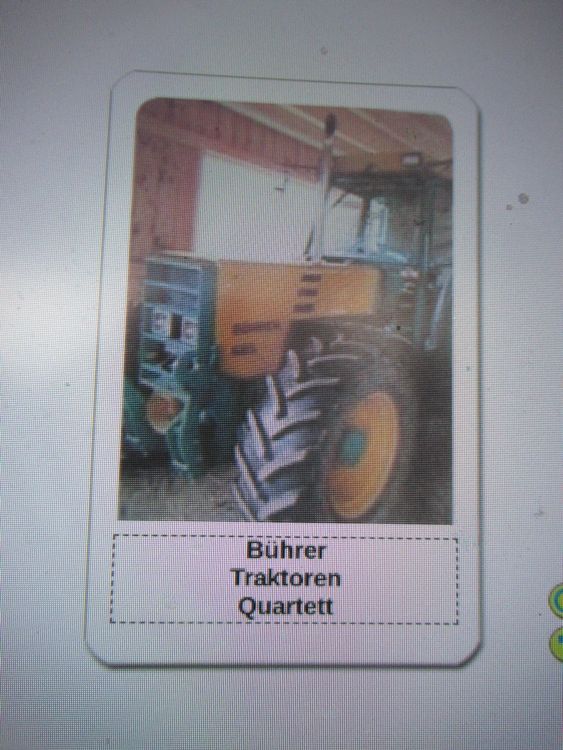 Bührer Traktoren Quartett 52 Karten (Neu und originalverpackt) in Herznach für CHF 32 – mit ...