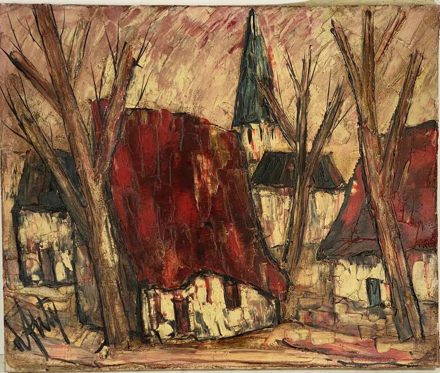 Adolf MATHYS (1889-1993) Gemälde (Gebraucht) in Root für CHF 180 – mit Lieferung auf Ricardo kaufen