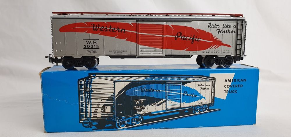 Märklin 4571 Western Pacific Box Car 20315 1961-84 OVP | Kaufen auf Ricardo