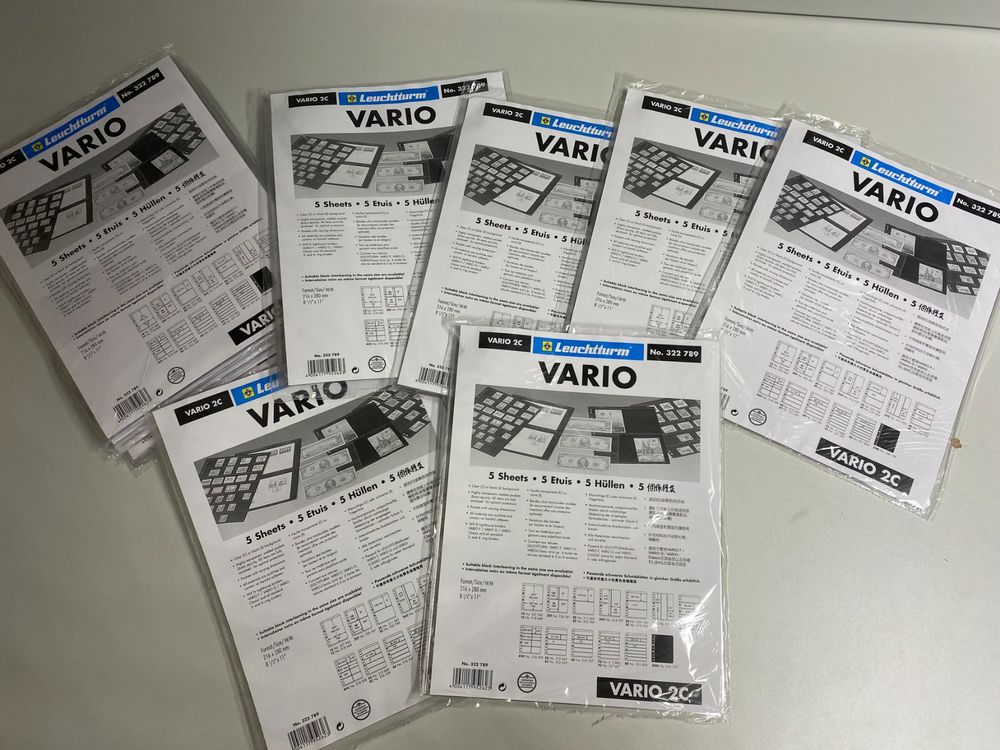 Leuchtturm VARIO 2C Nr.322 789 / 16 Stück /// C278 | Kaufen auf Ricardo