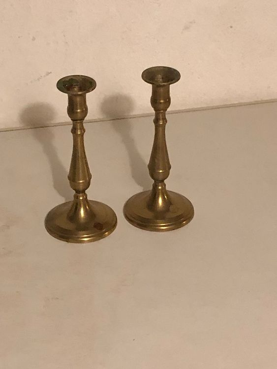 2 Messing Kerzenständer | Kaufen auf Ricardo