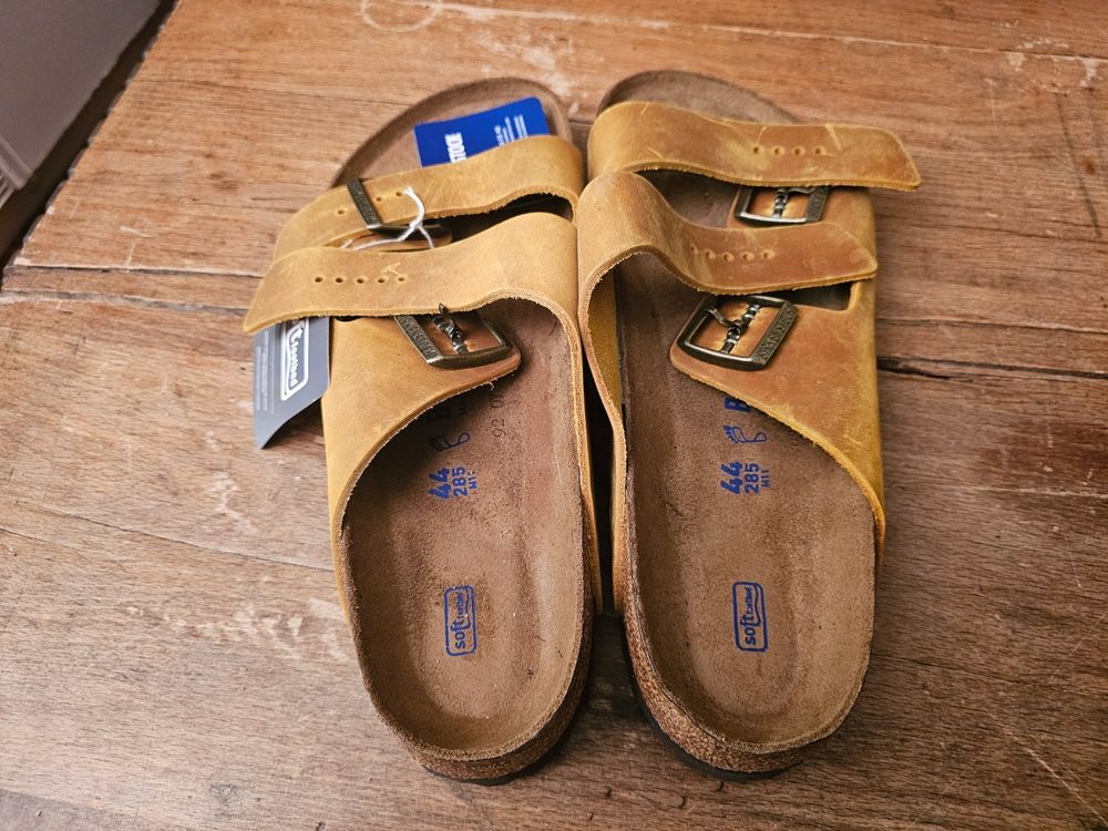 BIRKENSTOCK Arizona BS Ochre 44 (Neu und originalverpackt) in Monte ...