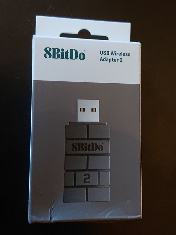 NEU - 8BitDo Wireless USB Bluetooth Empfänger Adapter Black (Neu und ...