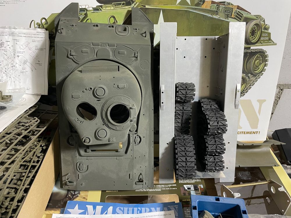 Tamiya M4 Sherman 105 mm Howitzer - Full-Option 56014 (Neu (gemäss ...