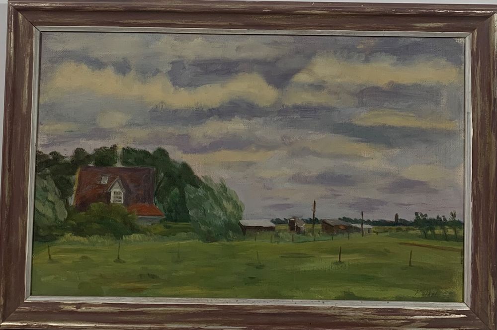 Paul Abel (1904-1978) Holländische Landschaft Gemälde (Gebraucht) in Root für CHF 10 – mit ...