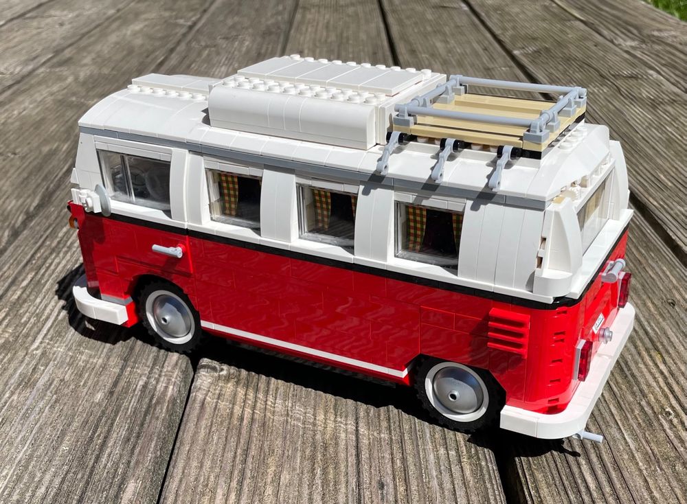 Komplettset Lego VW T1 Camper Van Bulli 10220 mit Bauplan (Neu (gemäss ...