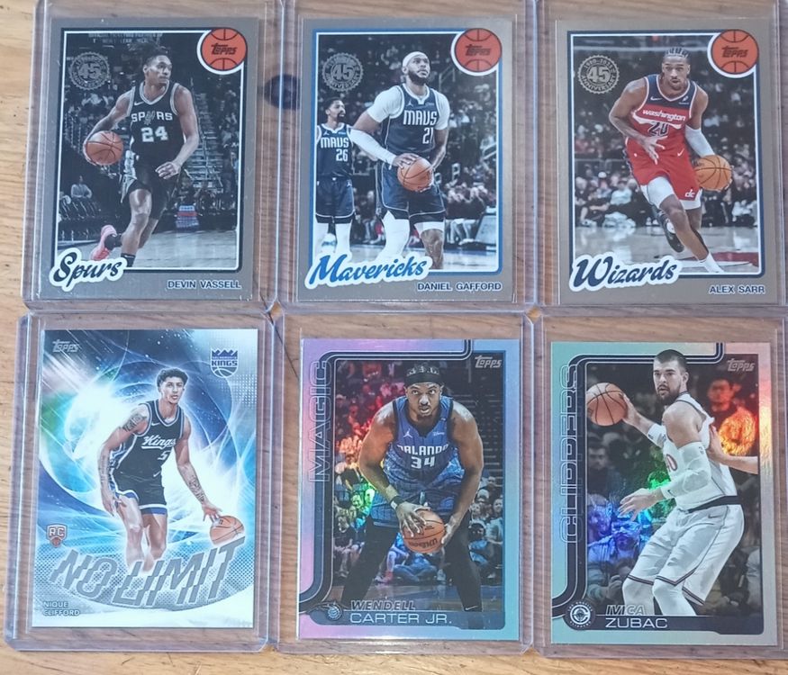Topps 2025-26 NBA cards lot NO BASE (Neuf (Voir description)) à ...