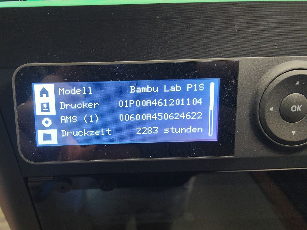 Bambu Lab P1S 3D Drucker mit AMS viel Zubehör (Gebraucht) in Berg am ...