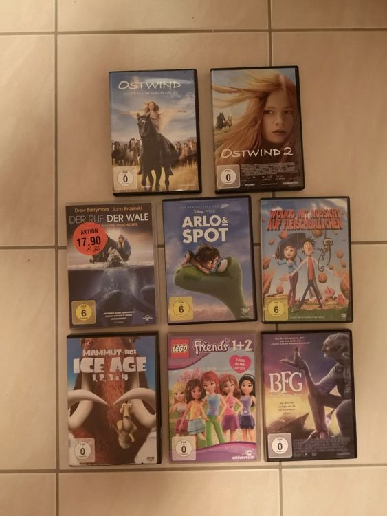 Ice Age 1-4, Lego Friends 1+2, Ostwind 1+2, etc.. (DVD) (Gebraucht) in ...