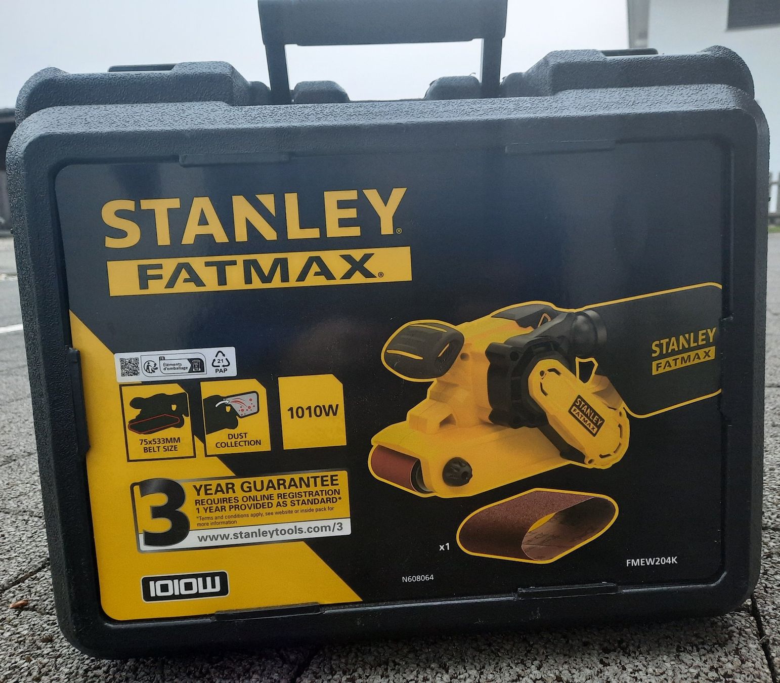 Stanley Fatmax Bandschleifer 1010W - mit Garantie bis 2029 (Gebraucht ...