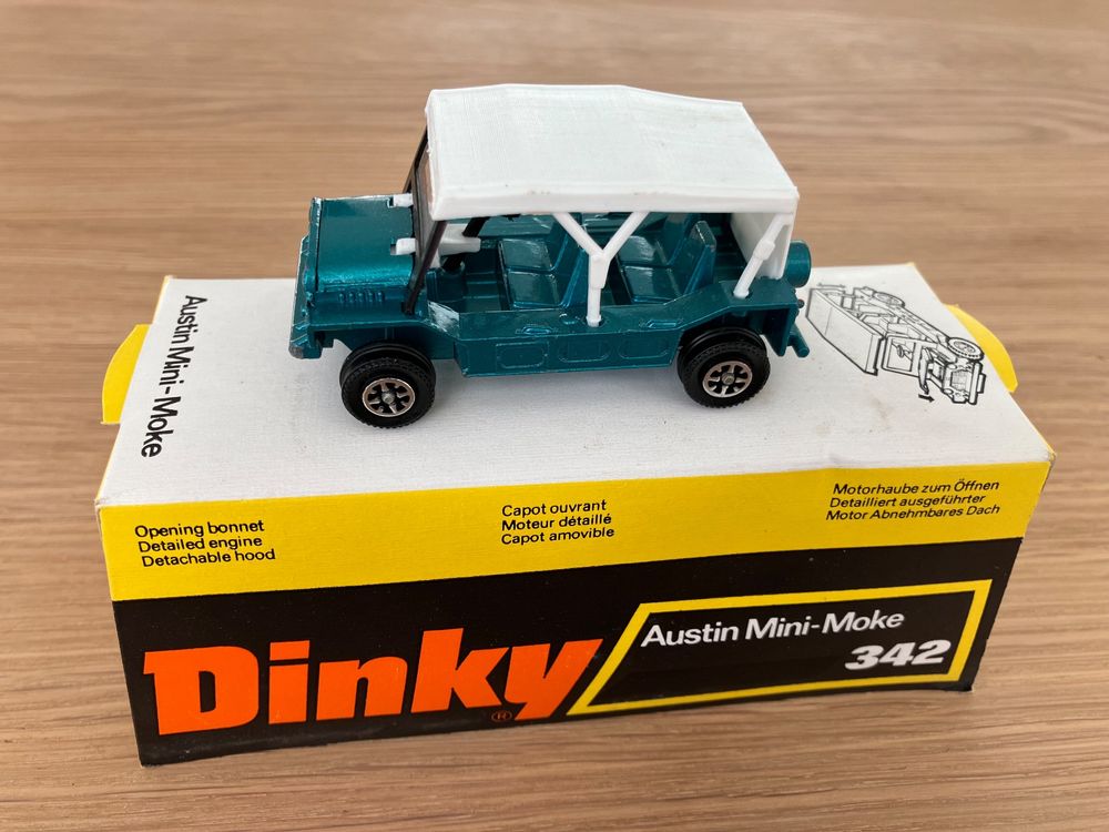 Dinky Toys Austin Mini Moke Nr 342 grün weiss | Kaufen auf Ricardo