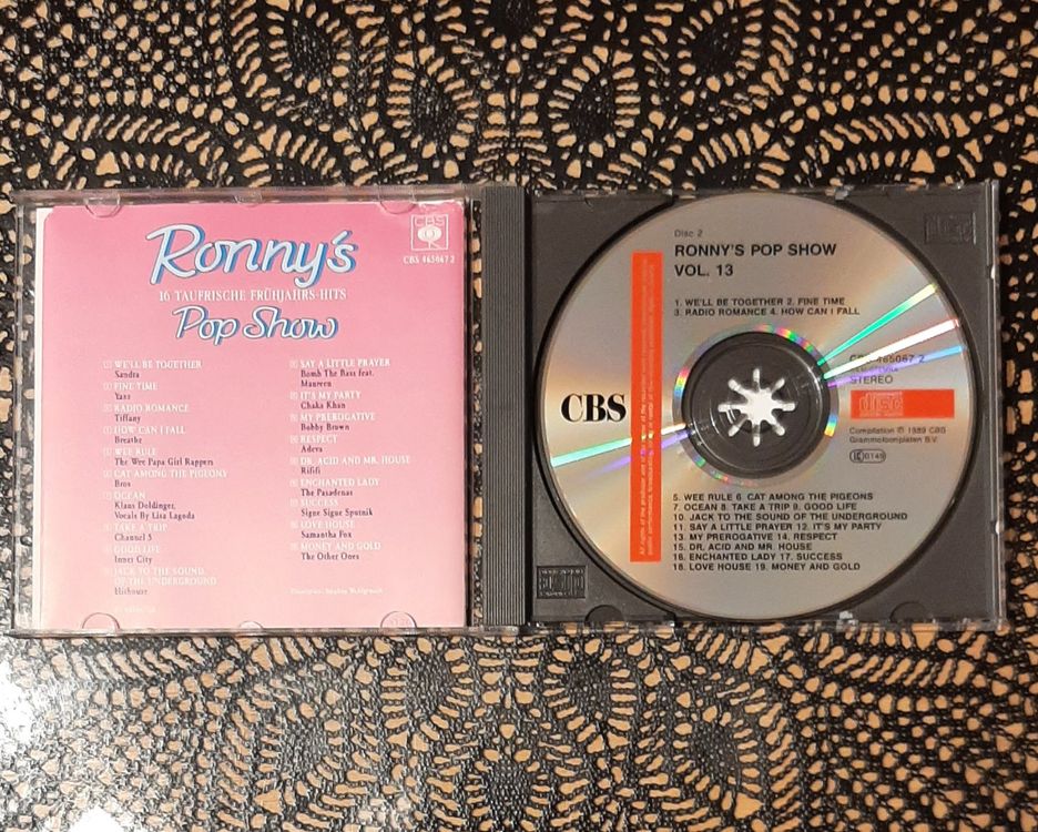 Ronny's Pop Show 13 CD2, CD, 1989, Hit Compilation, (Gebraucht) in ...
