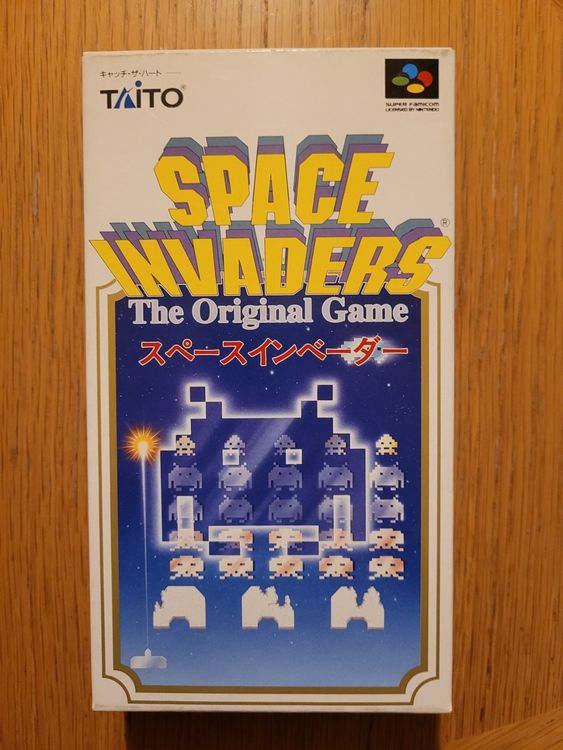 Space Invaders SNES Super Famicom Jap. OVP (Gebraucht) in Münchenstein ...