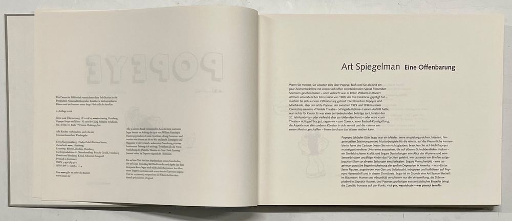 Elzie Segar Comic-Zeichner der Figur des Popeye Buch (Gebraucht) in ...