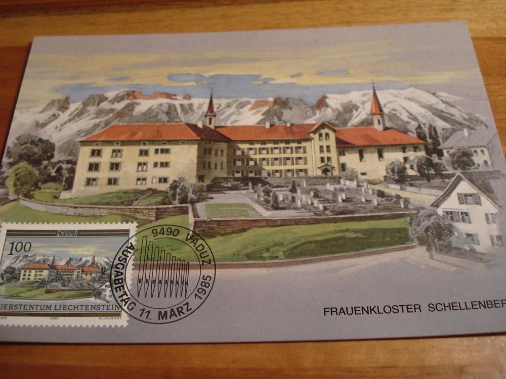 Liechtenstein, 1985, Satz Maximumkarten Kloster | Kaufen auf Ricardo