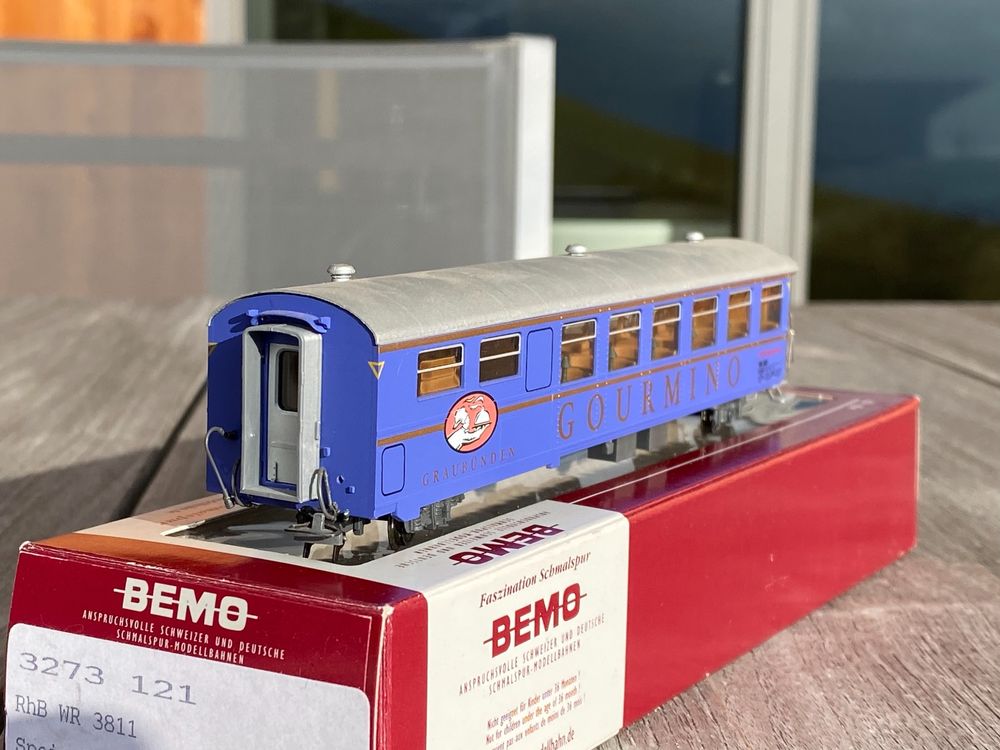RhB Bemo H0m WR 3811 Speisewagen Gourmino | Kaufen auf Ricardo