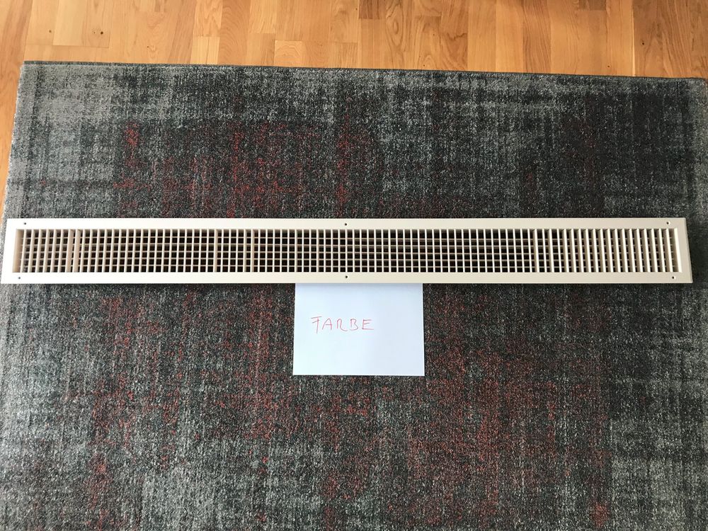 Verstellbaren Lamellen lüftungsgitter, Wandgitter (Gebraucht) in ...