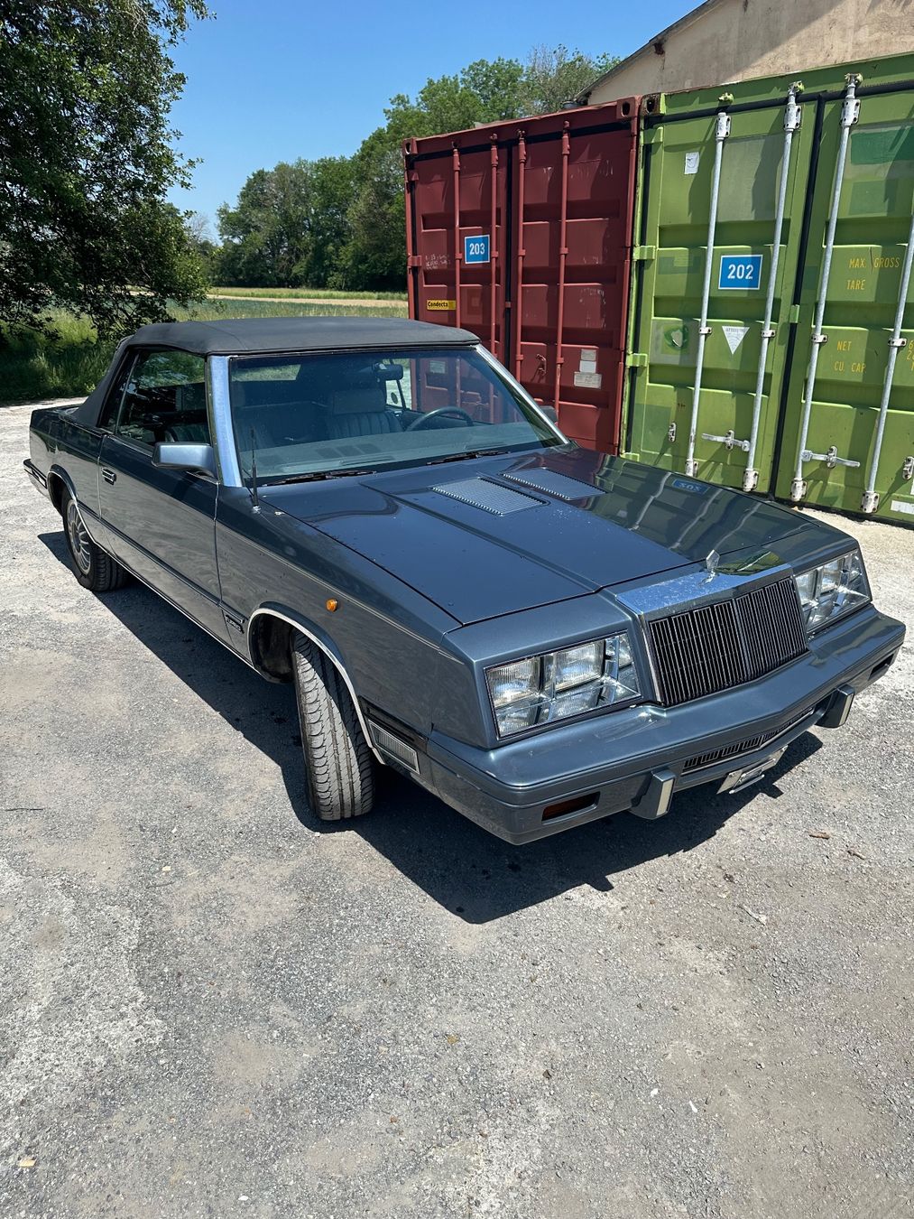 Chrysler Le Baron Turbo Cabriolet (D'occasion) à Forel (Lavaux) pour ...